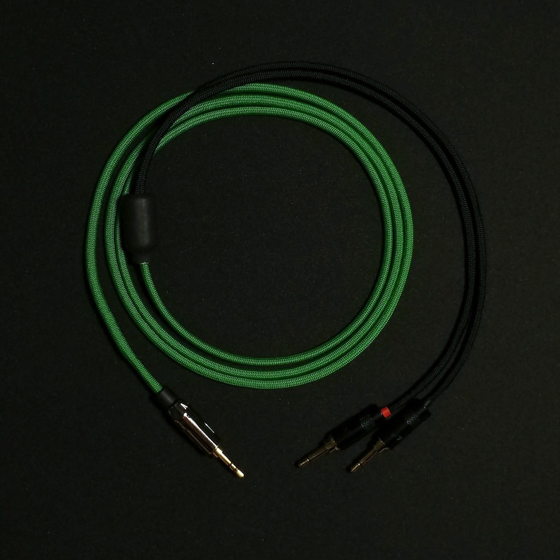 Hifiman / Focal / Sony / Fiio - Dual 3.5mm - Custom Headphone Cable ...