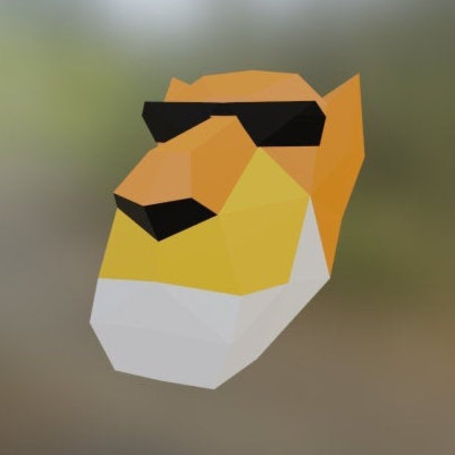 Template Cheetos Mask Paper Craft Template Instant Pdf | Etsy