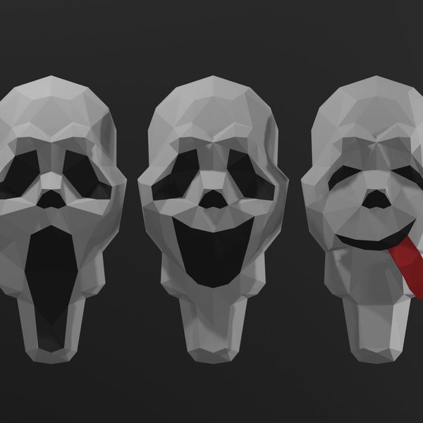 Ghostface Mask - Etsy