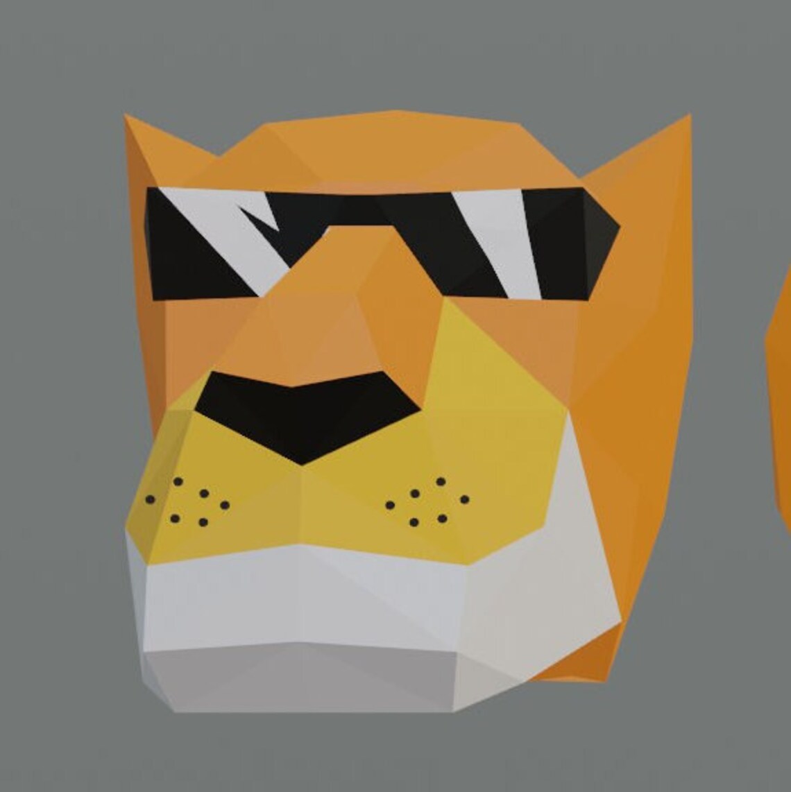 Template Cheetos Mask Paper Craft Template, Instant Pdf Download, 3D ...