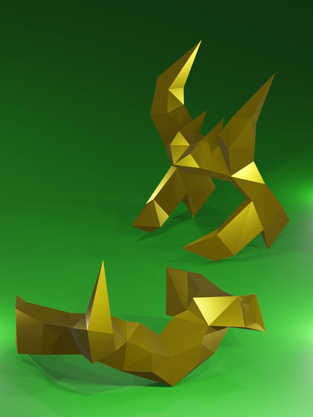 Loki Mask Paper Craft Template, 3D Low Poly DIY (PDF Download) - Etsy