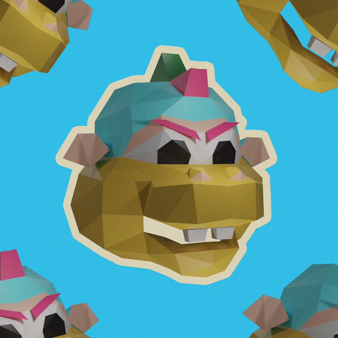 Template Timothy Fnaf Mask Paper Craft Template , Instant Pdf Download ...