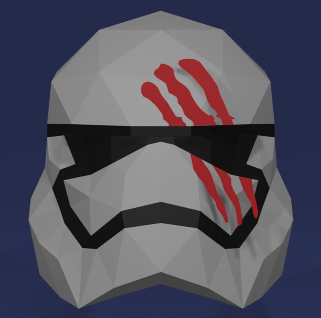 Template Stormtrooper Paper Craft Template, Instant Pdf Download, 3D ...
