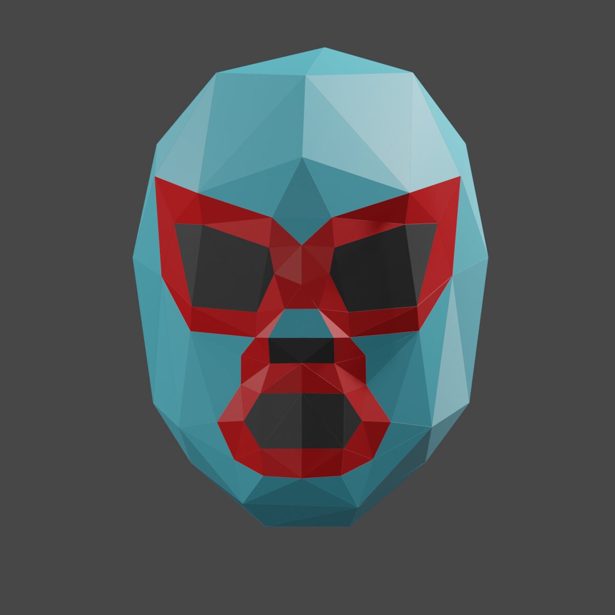Nacho Libre Papercraft Template Pdf Instant Download, 3D Low Poly Do It ...