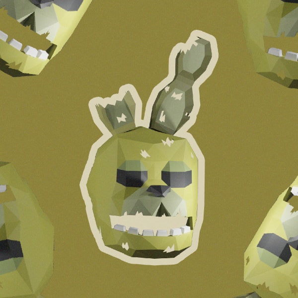 Springtrap Mask - Etsy