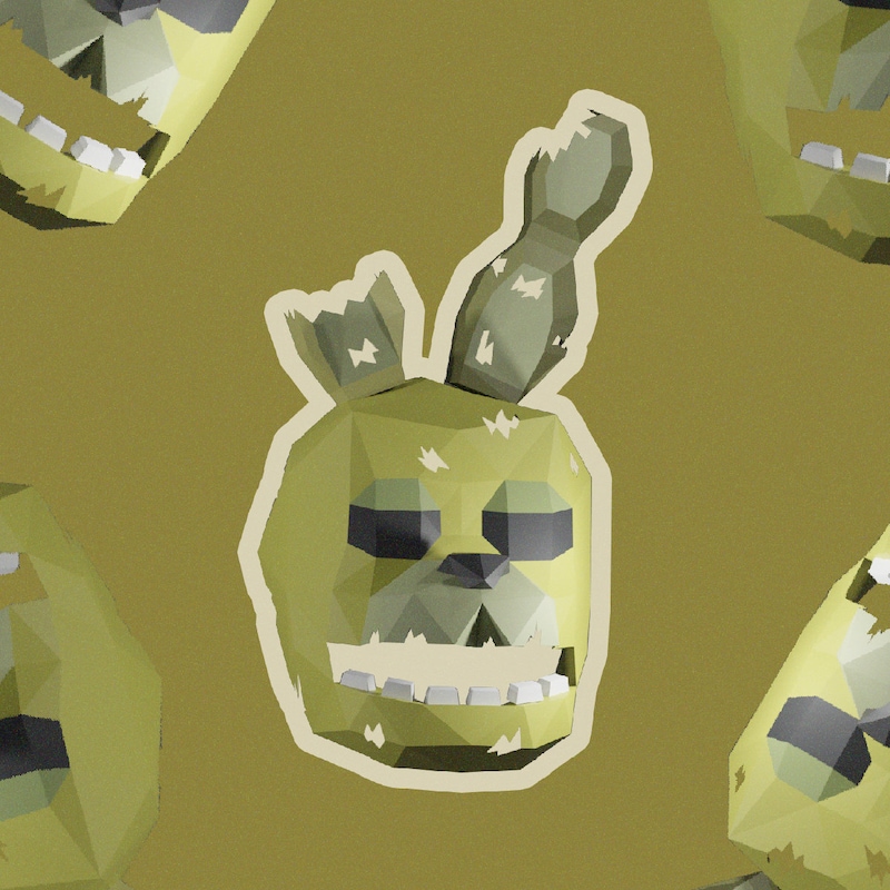 Springtrap Mask - Etsy