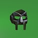 Template MF Doom Mask Papercraft Template, Instant Pdf Download, 3D Low ...