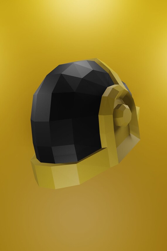 Daft Punk Guy Manuel Helmet Blueprints