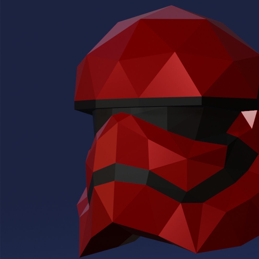 Template Stormtrooper Paper Craft Template, Instant Pdf Download, 3D ...
