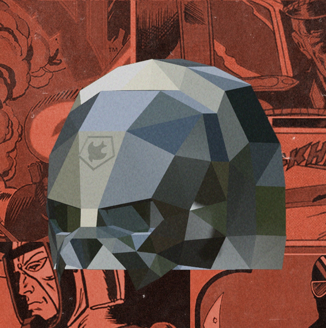 Peace Maker Template Paper Craft Template, Instant Pdf Download, 3D Low ...