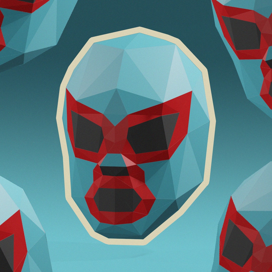 Nacho Libre Papercraft Template Pdf Instant Download, 3D Low Poly Do It ...