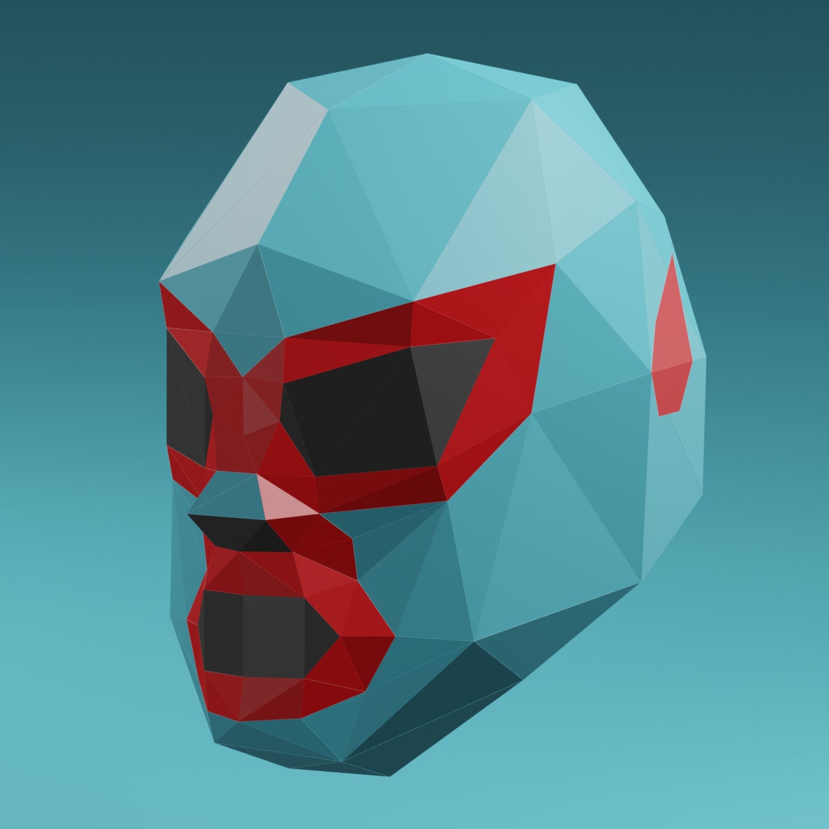 Nacho Libre Papercraft Template Pdf Instant Download, 3D Low Poly Do It ...