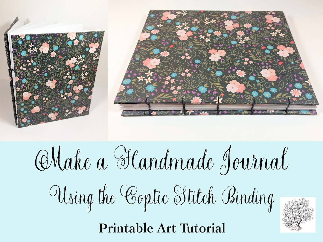 Art Lesson: Handmade Journal & the Coptic Stitch - Etsy UK