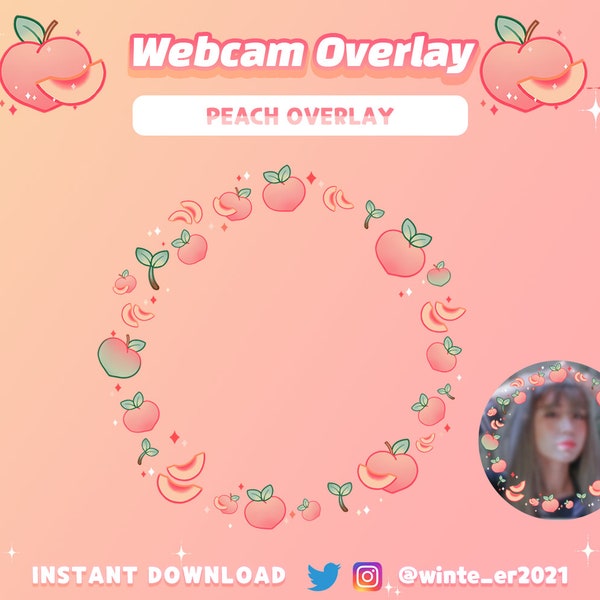 Twitch Peach Banners - Etsy