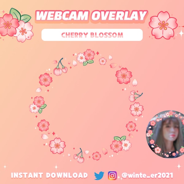 Circle Webcam Overlay - Etsy
