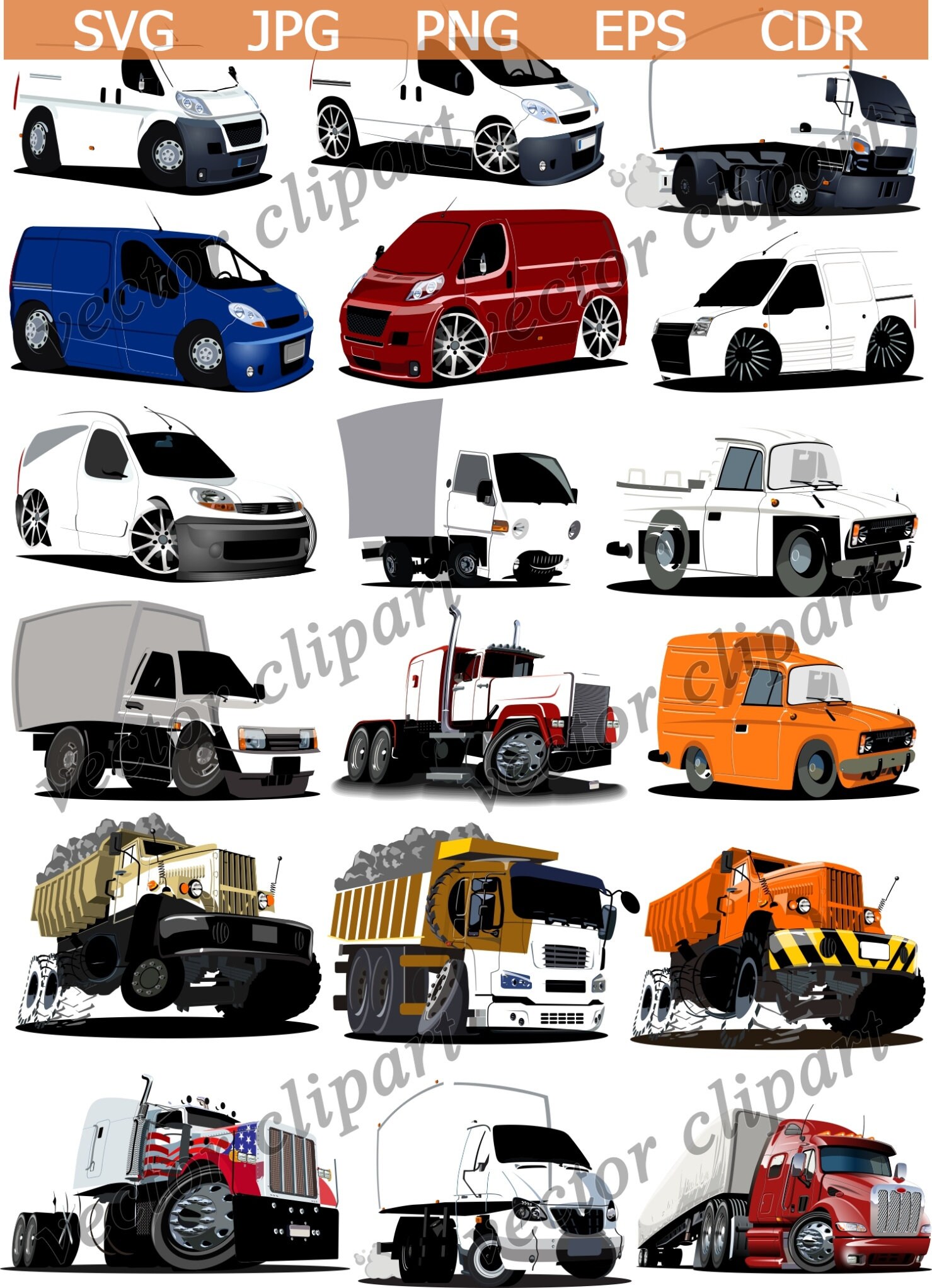 Clipart Transport Vehicles