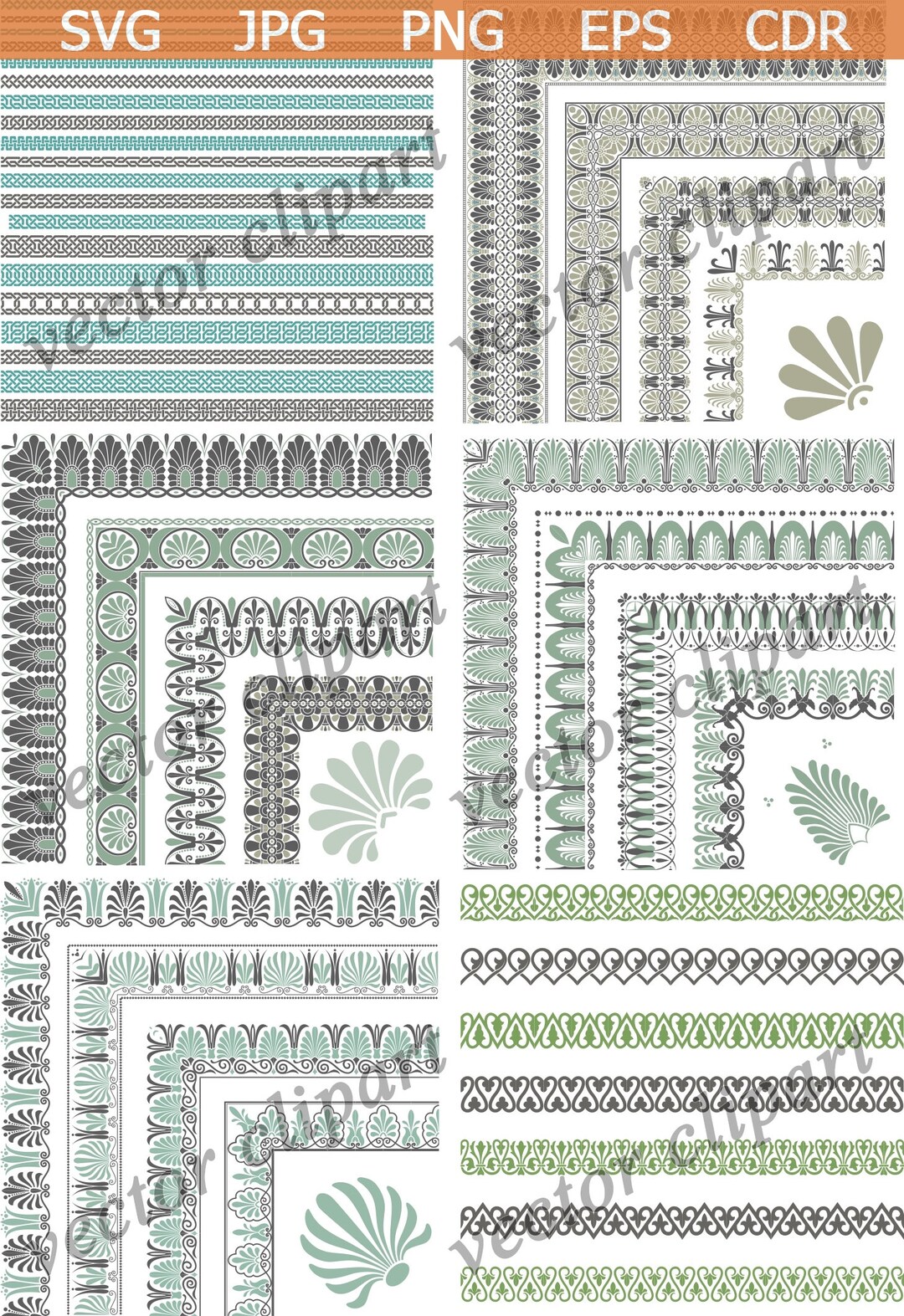 Borders SVG Borders Clipart Borders Svg Bundle Borders - Etsy Australia