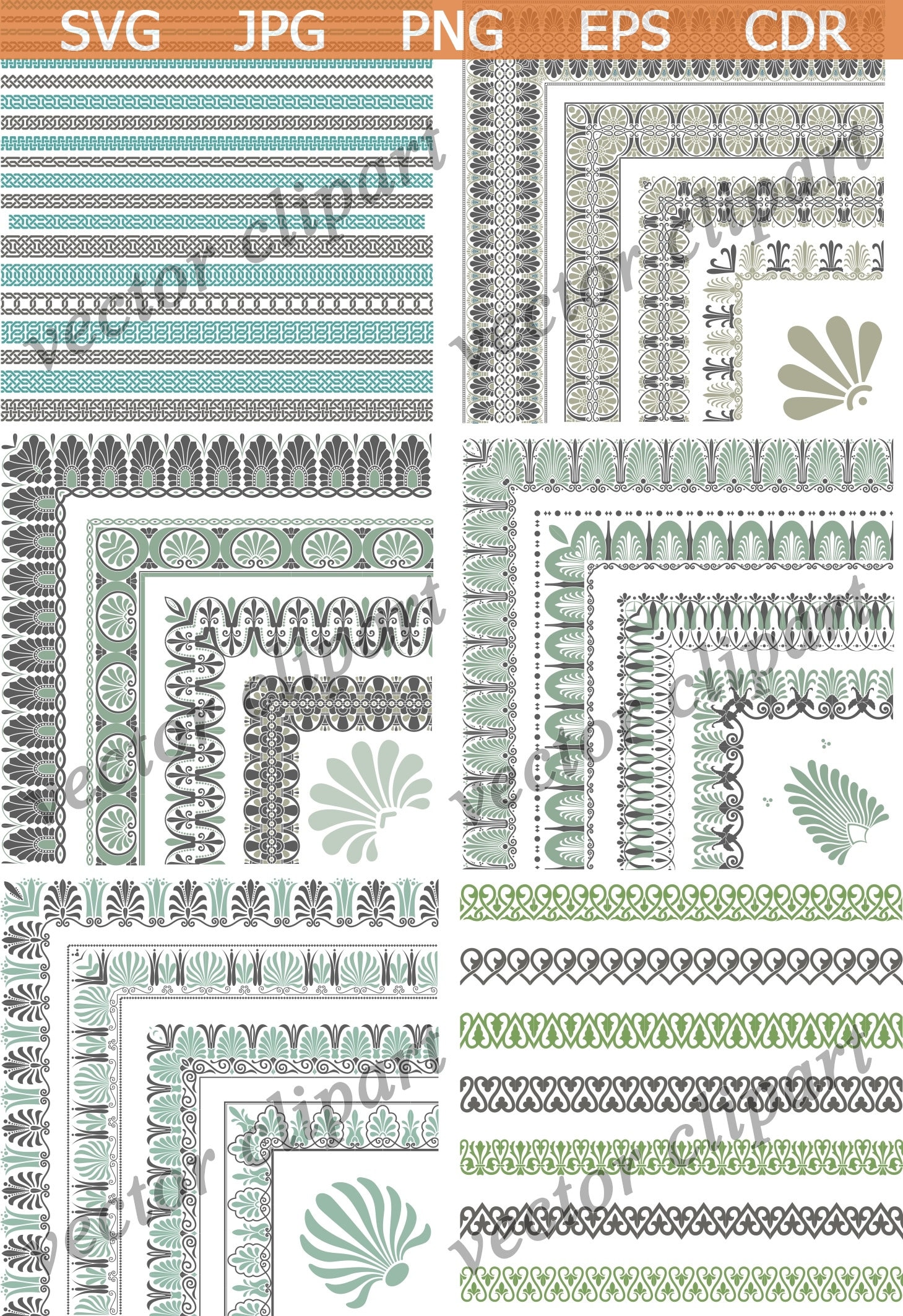 Borders SVG Borders Clipart Borders Svg Bundle Borders - Etsy Australia