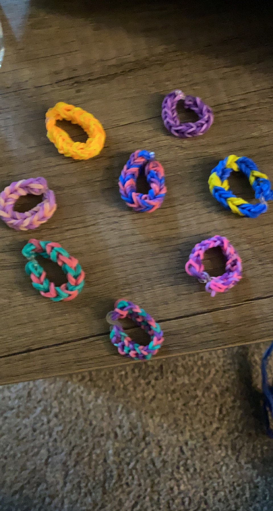 Rainbow Loom Rings - Etsy
