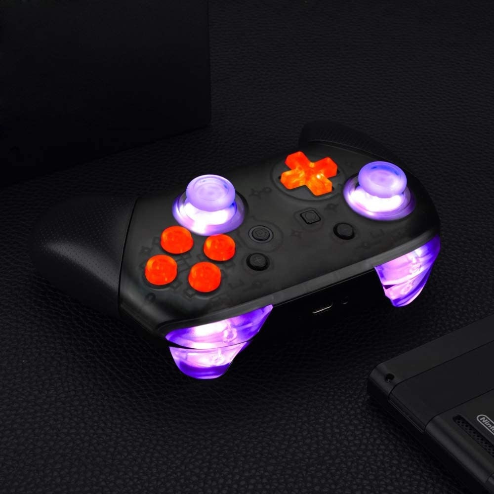 Custom Modded LED Nintendo Switch Pro Controller - Etsy