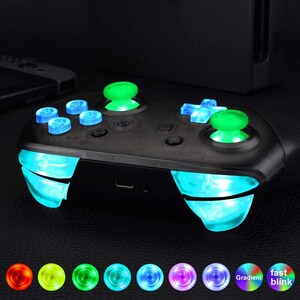 Custom Modded LED Nintendo Switch Pro Controller - Etsy