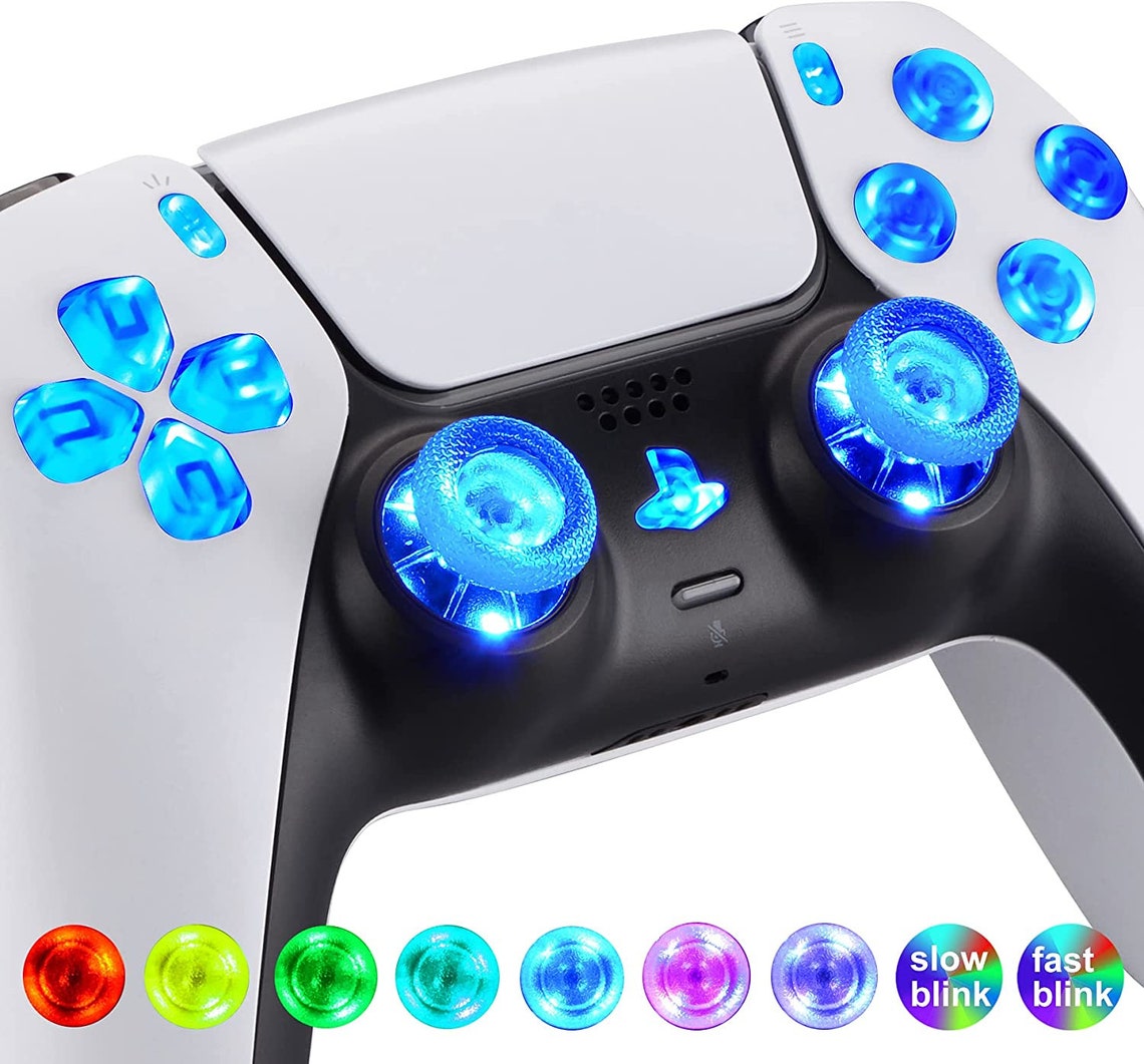 Custom Modded PS5 Controllers With LEDS Pick Your Design | Etsy Custom Modded PS5 Controllers With LEDS Pick Your Design | Etsy