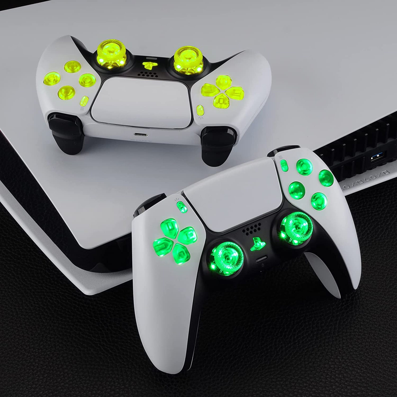 Custom Modded PS5 Controllers With LEDS Pick Your Design | Etsy Custom Modded PS5 Controllers With LEDS Pick Your Design | Etsy