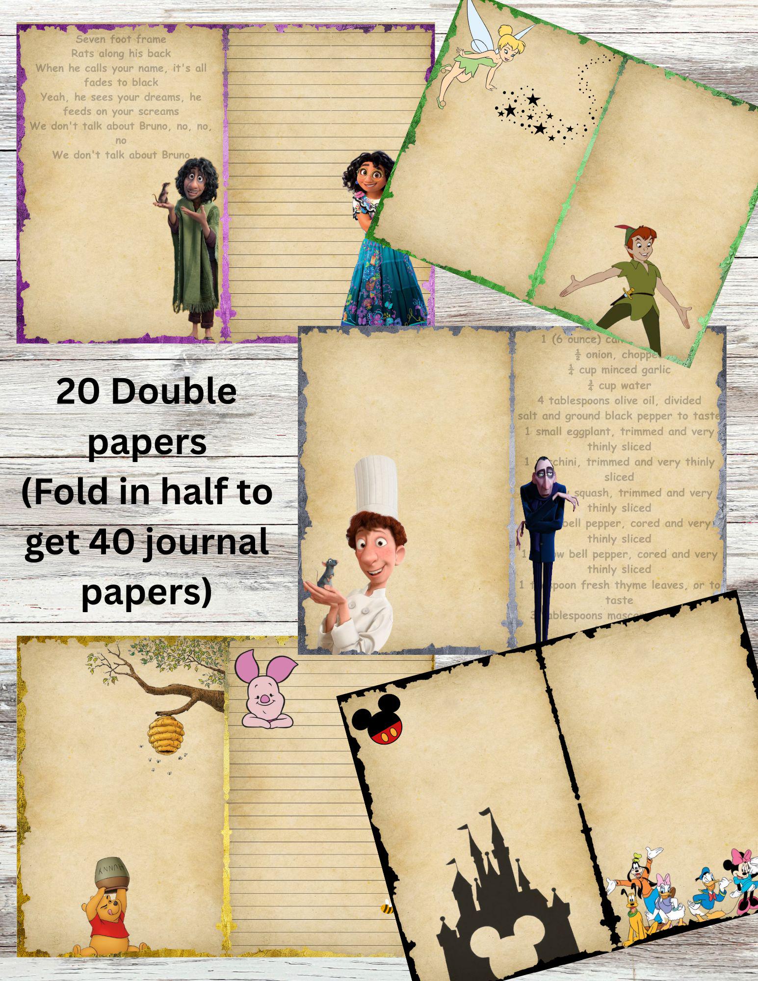 Children's Characters Junk Journal Kit: Mega Ephemera Pack (PDF ...