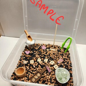 Interactive Alphabet Sensory Play Set for Children WITH CONTAINER - Etsy