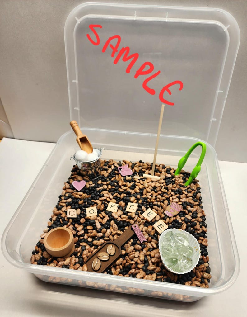 Interactive Alphabet Sensory Play Set for Children WITH CONTAINER - Etsy