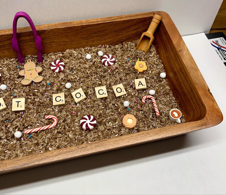 Hot Cocoa-themed Sensory Kit, Creativity Hands-on Exploration Play ...