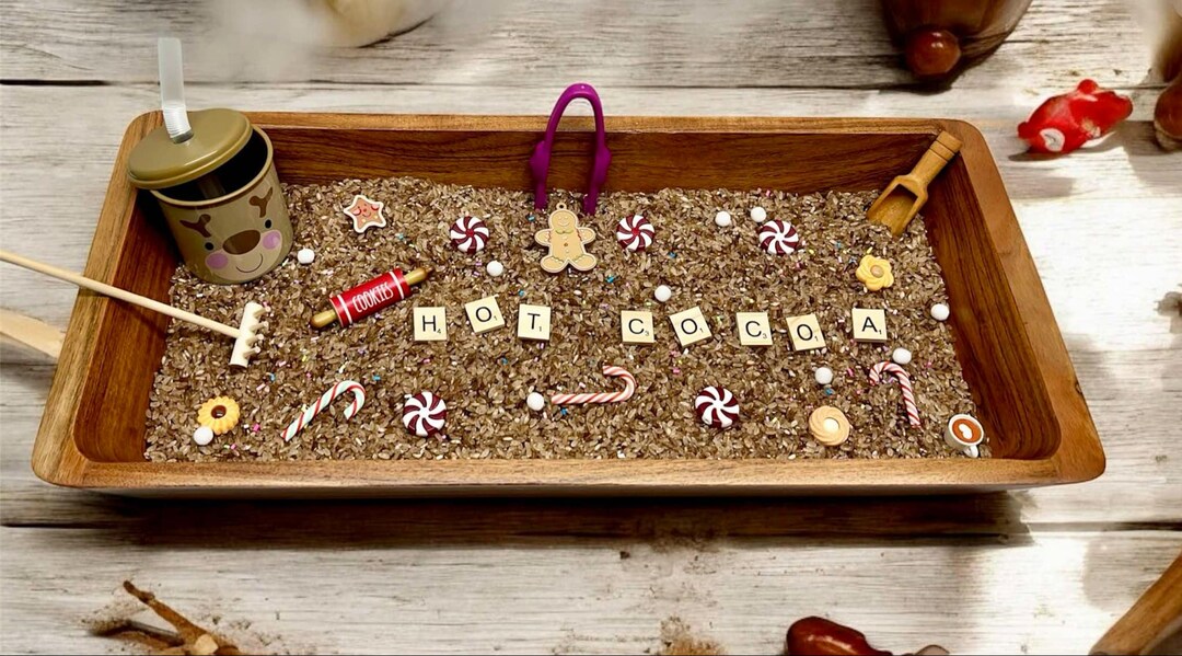 Hot Cocoa-themed Sensory Kit, Creativity Hands-on Exploration Play ...