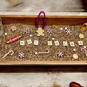 Hot Cocoa-themed Sensory Kit, Creativity Hands-on Exploration Play ...