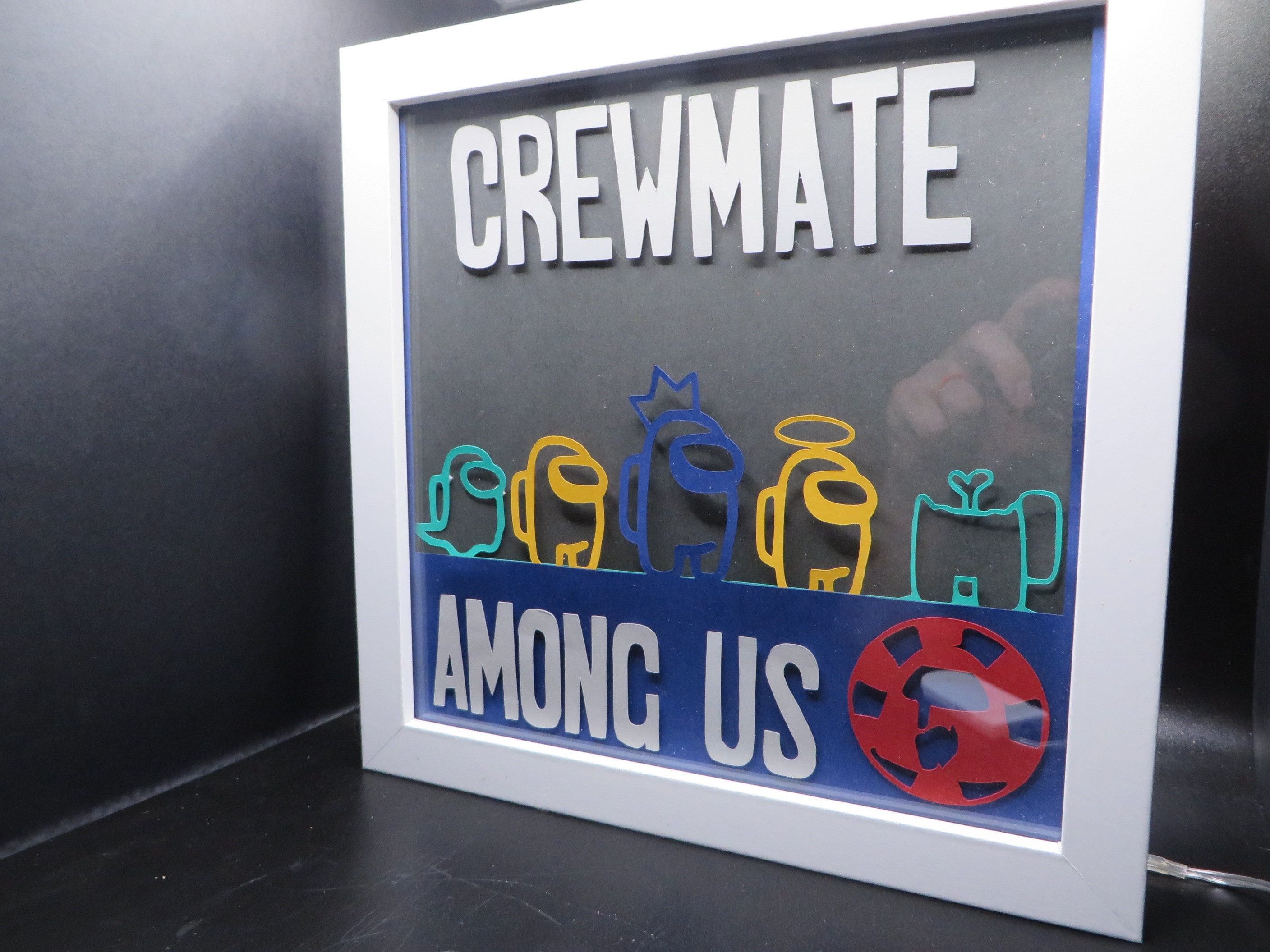 Among Us Shadow Box | Etsy