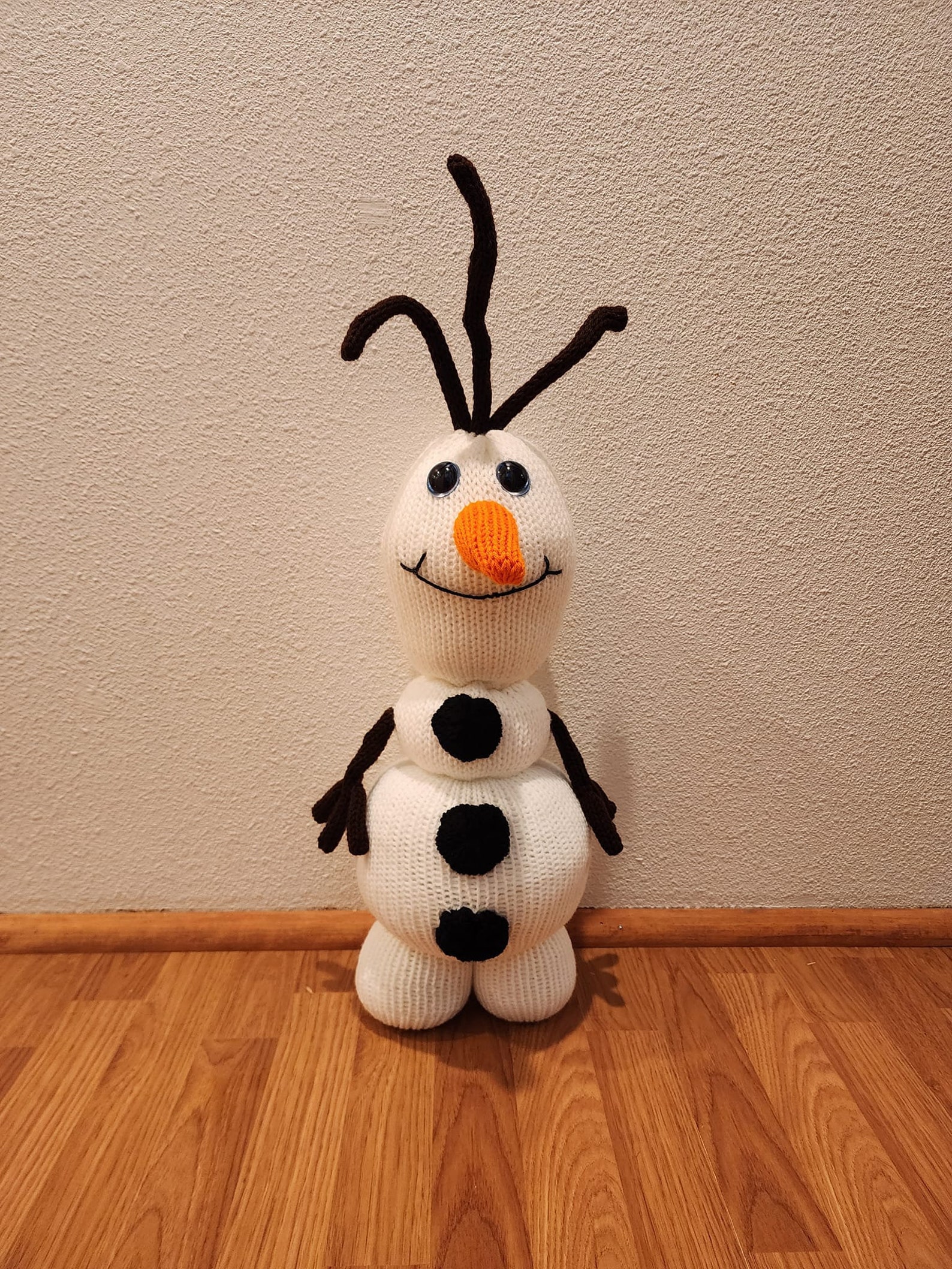 Olaf Stuffed Animal -circular Knitting Machine PDF PATTERN ONLY- - Etsy