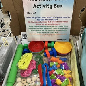 Fine Motor Skills Activity Box/2 Year Old Box - Etsy