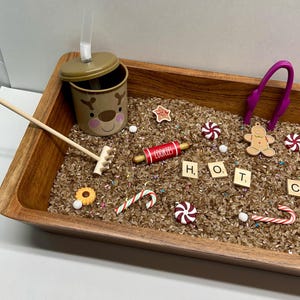 Hot Cocoa-themed Sensory Kit, Creativity Hands-on Exploration Play ...