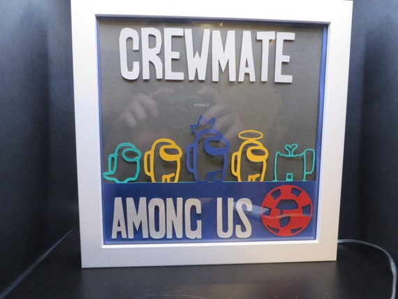 Among Us Shadow Box | Etsy
