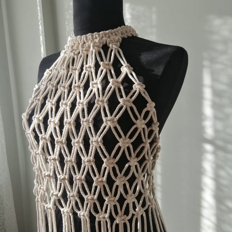 Macrame Tops - Etsy