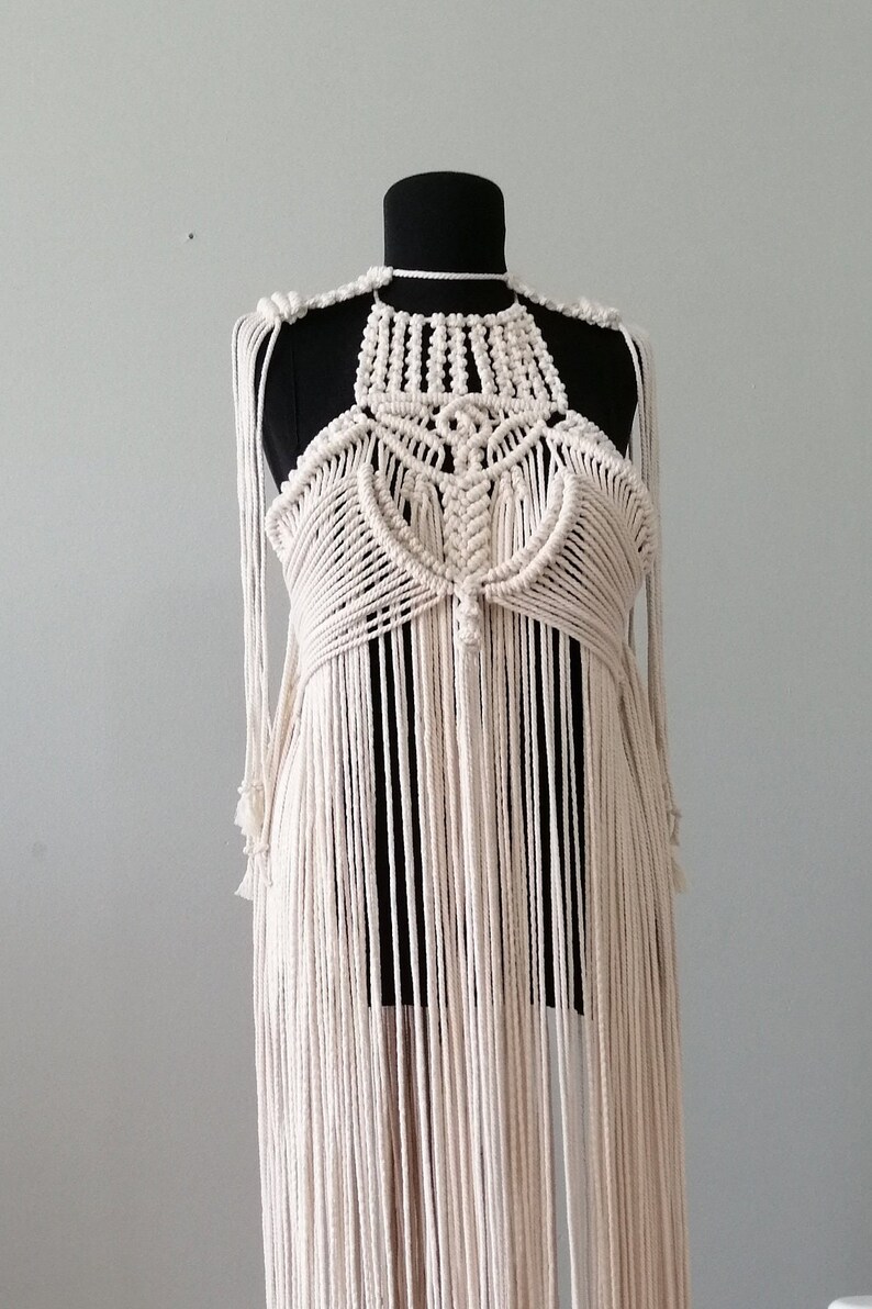 MACRAME FASHİON DRESS - Etsy