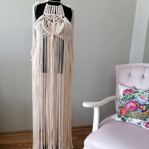 MACRAME FASHİON DRESS - Etsy