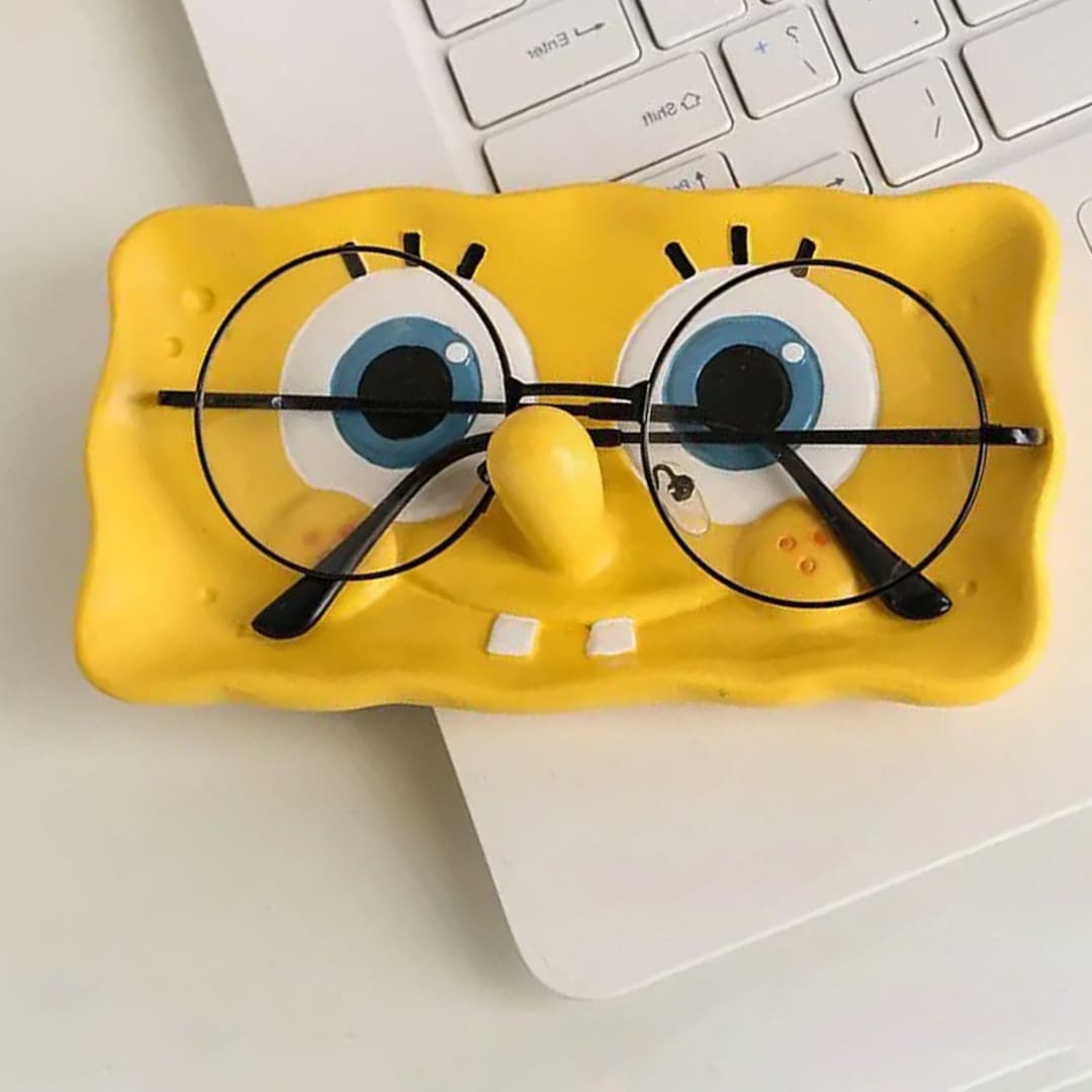 Spongebob Glasses Holder Glasses Tray Spongebob Cartoon Cigarette & Key ...