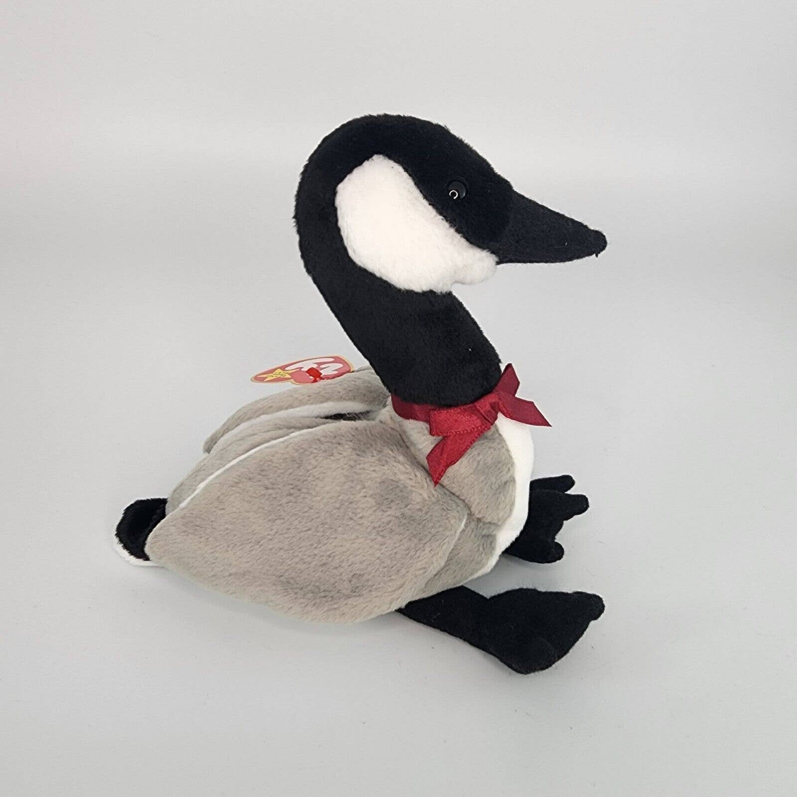 Rare Vintage Authenticated Loosy the Goose Beanie Baby With Gasport ...