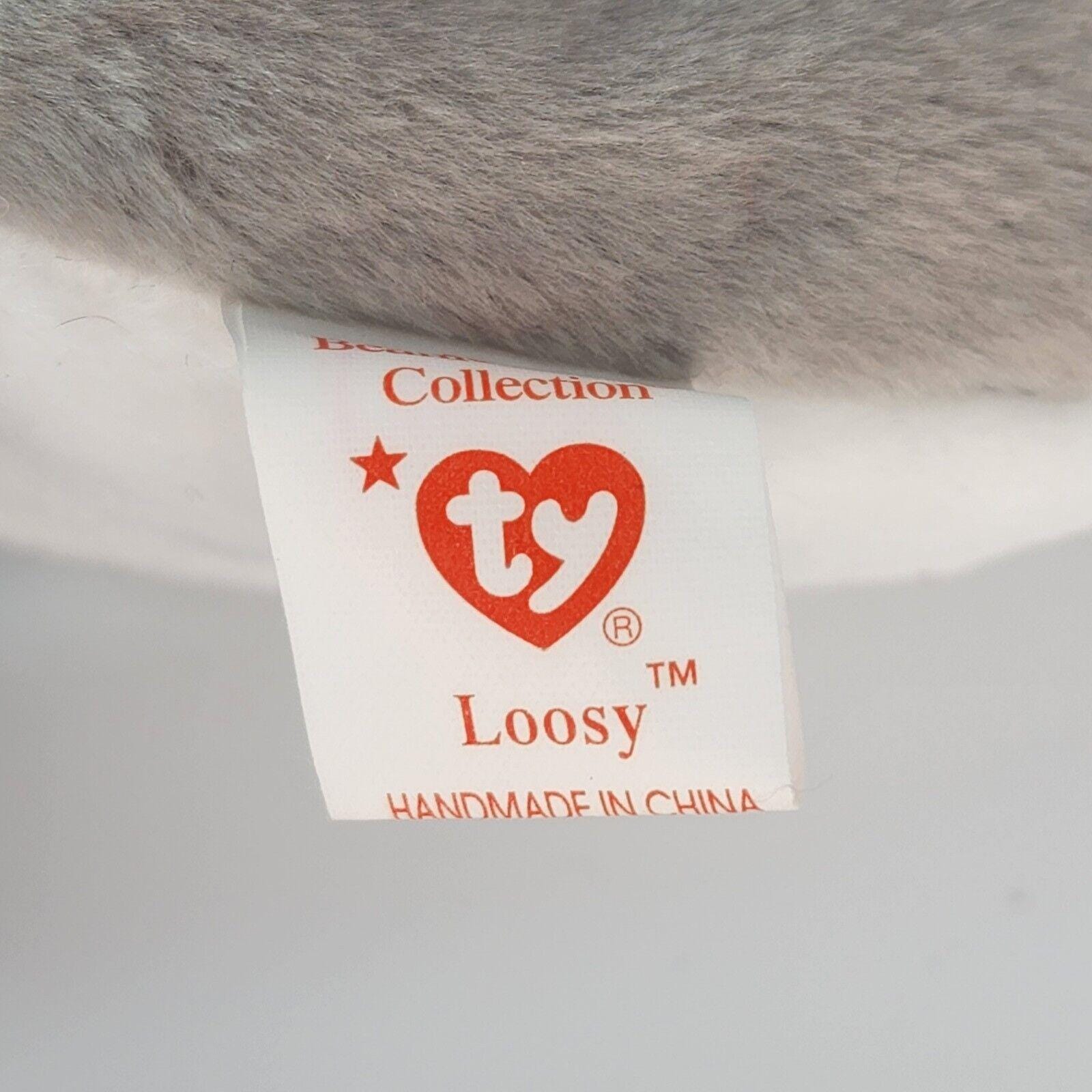Rare Vintage Authenticated Loosy the Goose Beanie Baby With Gasport ...