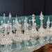 Handmade Iceberg Resin Chess Set: Unique Epoxy Chessboard - Etsy