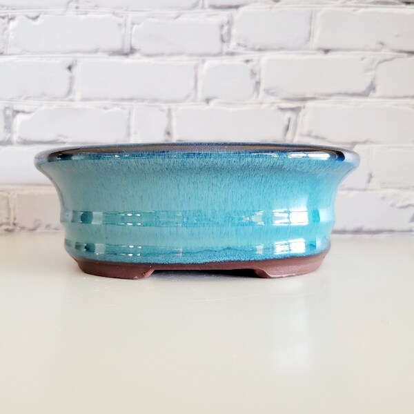 Shallow Pots With Drainage - Etsy