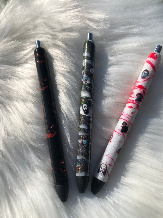 Kitchen & Dining Refillable Pen Custom Horror Pens Personalized Pen ...