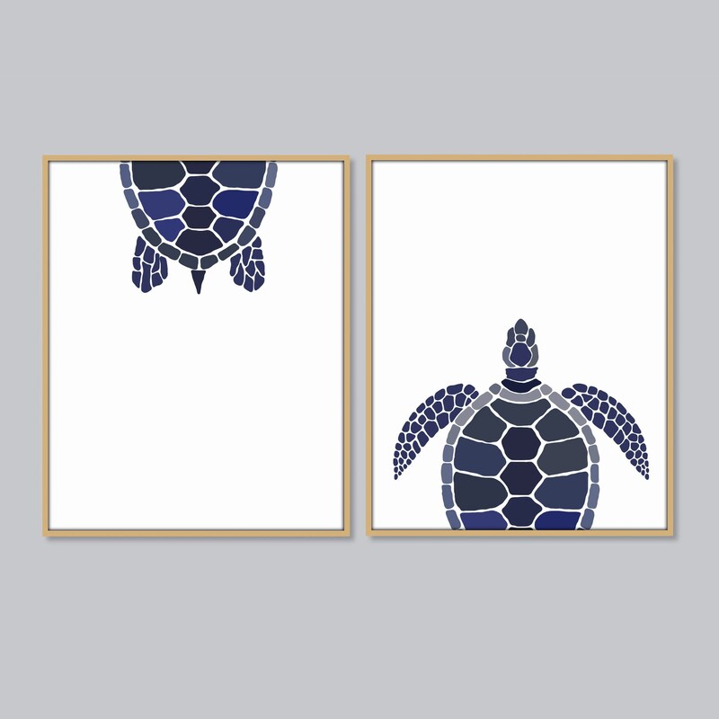 Turtle Print - Etsy