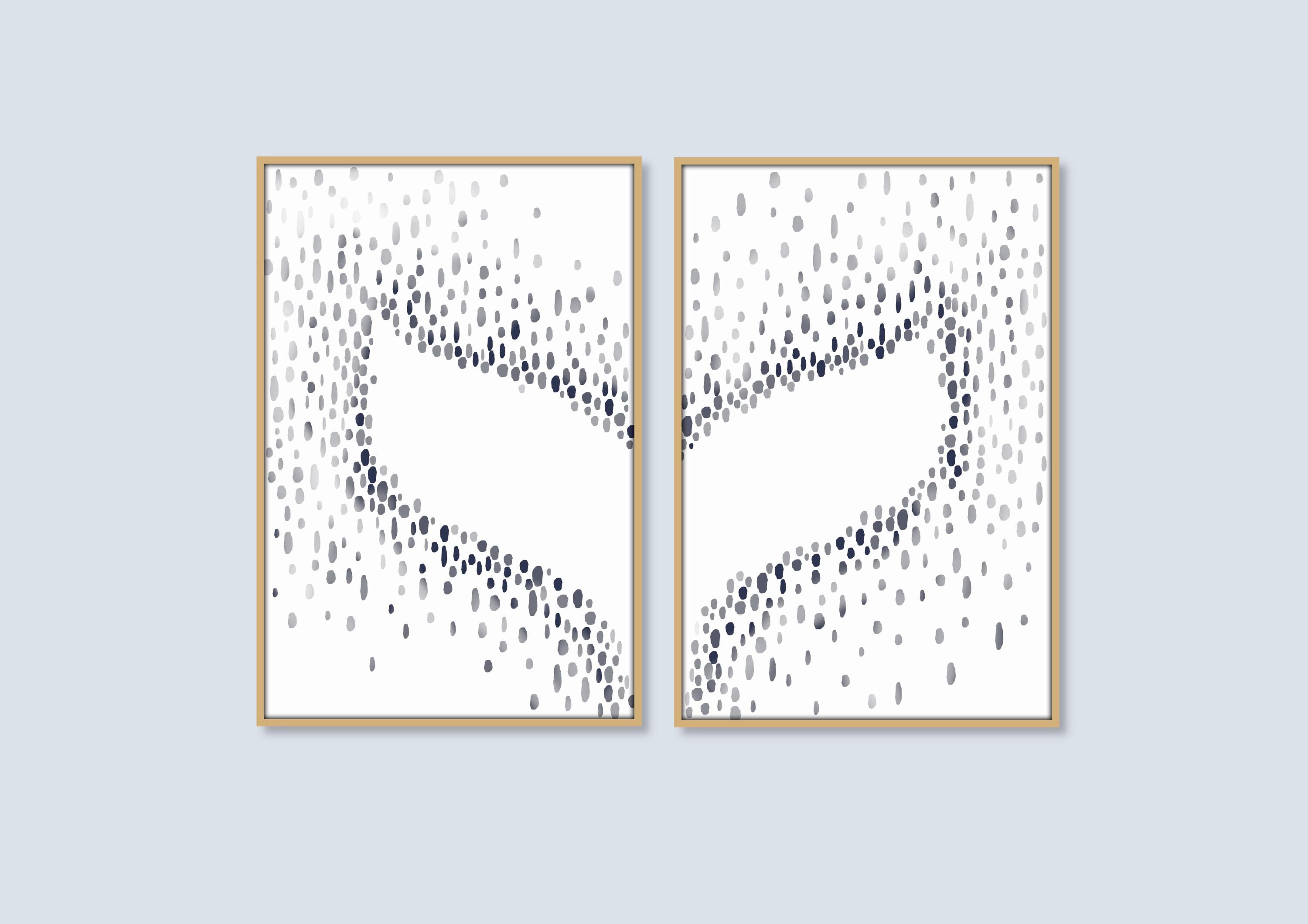 Whale Tail Printable Set of 2 Whale Tail Slate Blue Wall Art Set of 2 ...