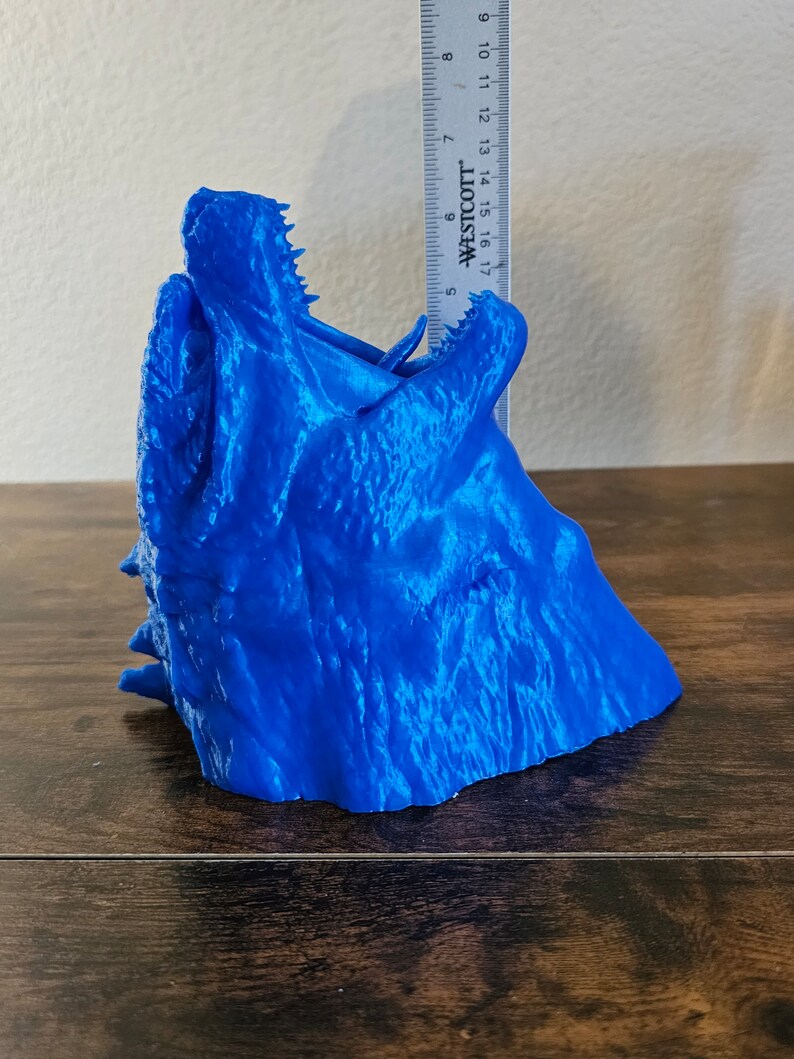 Godzilla Head - Etsy